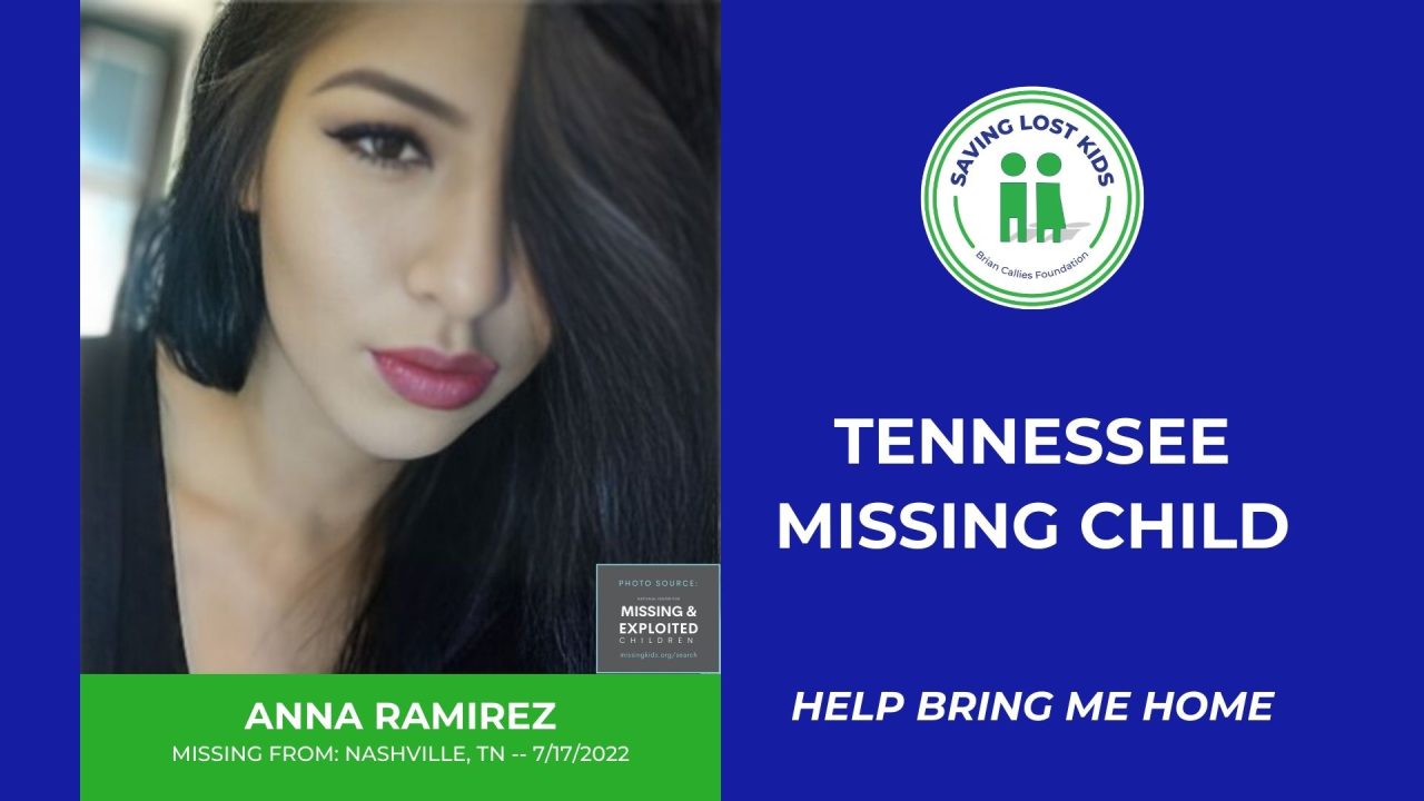 Anna Ramirez – 2022-07-17 – Nashville TN – Middle TN | Saving Lost Kids