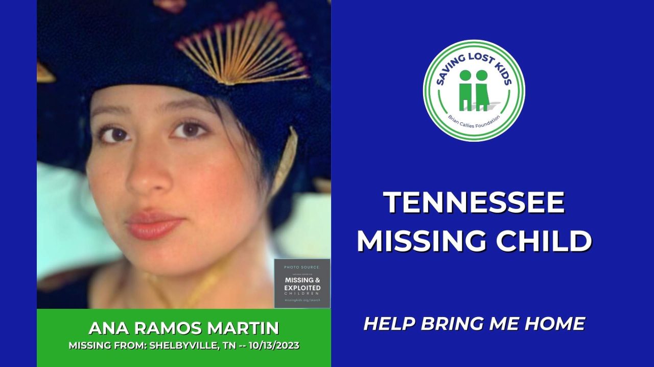 ANA RAMOS MARTIN – 16YO MISSING SHELBYVILLE, TN GIRL – MIDDLE TN | Saving Lost Kids