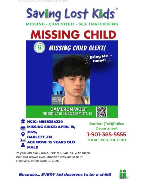 Cameron Wolf | Saving Lost Kids